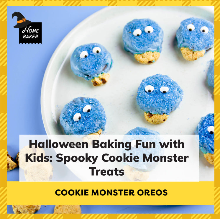 Halloween Baking Fun with Kids: Spooky Cookie Monster Treats from Home ...
