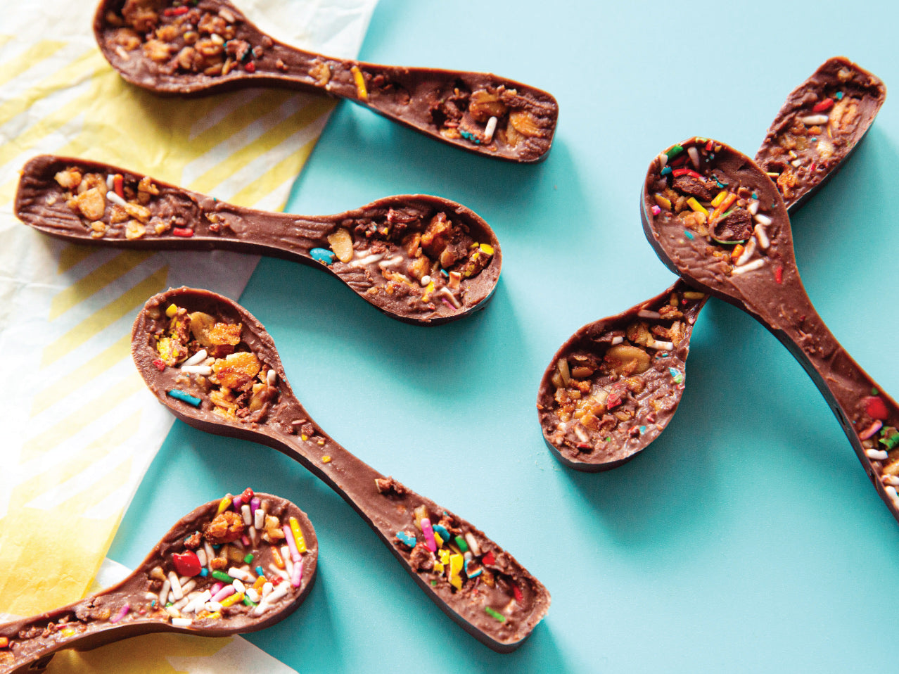 Kids Fun Chocolate Spoons Baking Kit with Rice Krispies – Homebaker